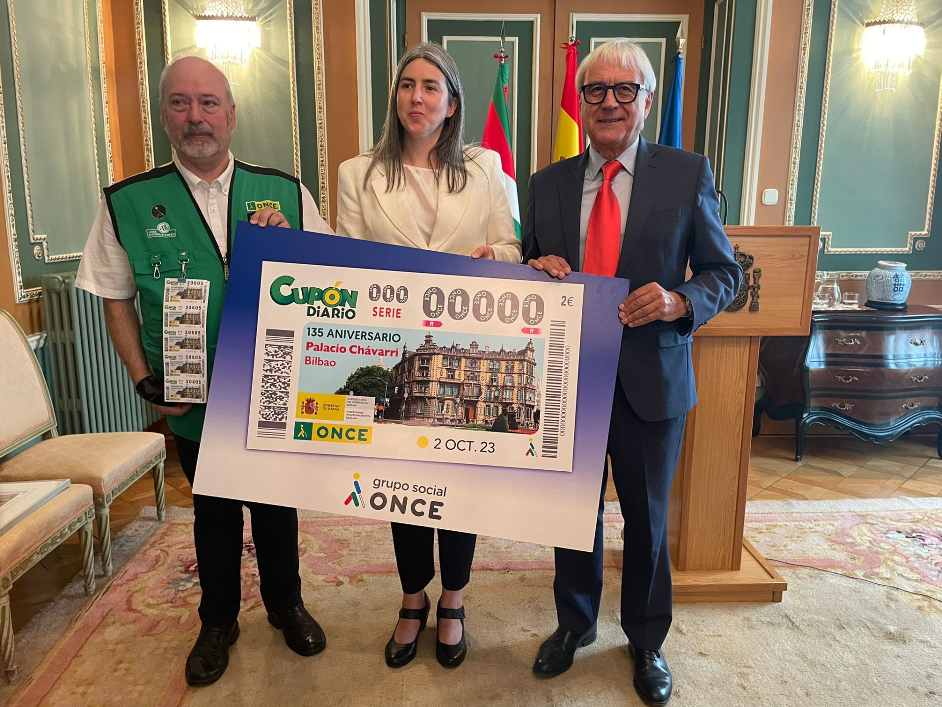La ONCE dedica un cupón al Palacio Chávarri | Radio Nervión