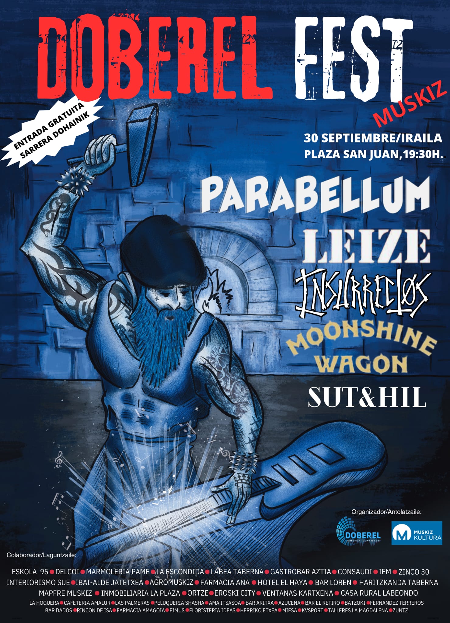 Muskiz acoge la primera edición del festival de rock Doberel Fest ...