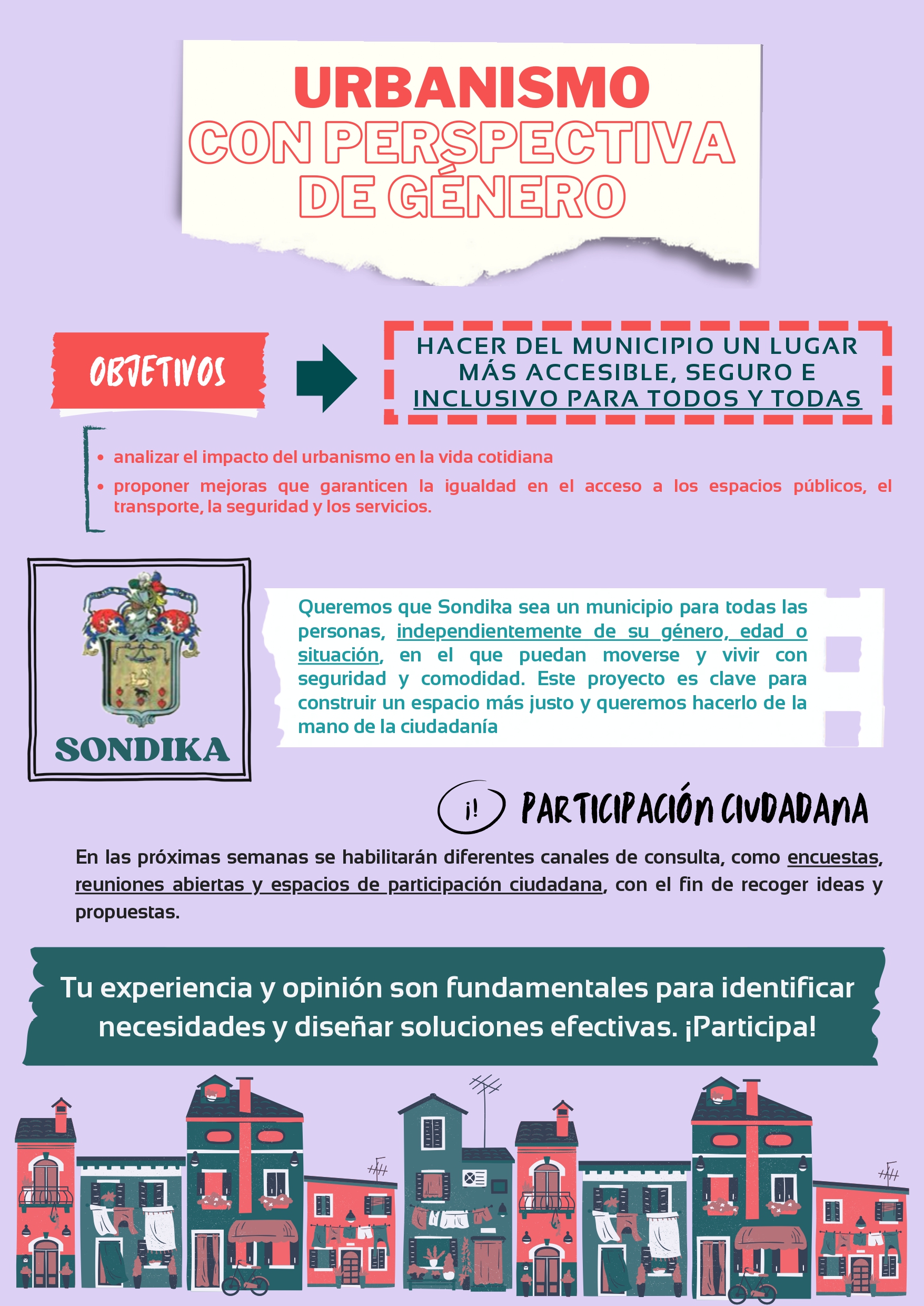 Sondika busca ser un municipio más accesibiles, inclusivo y seguro ...