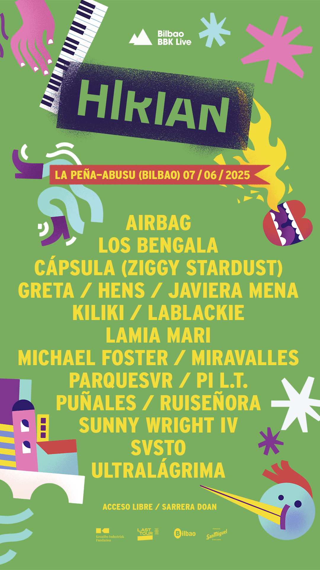 La Peña se convierte en una fiesta urbana gratuita con Hirian 2025 ...