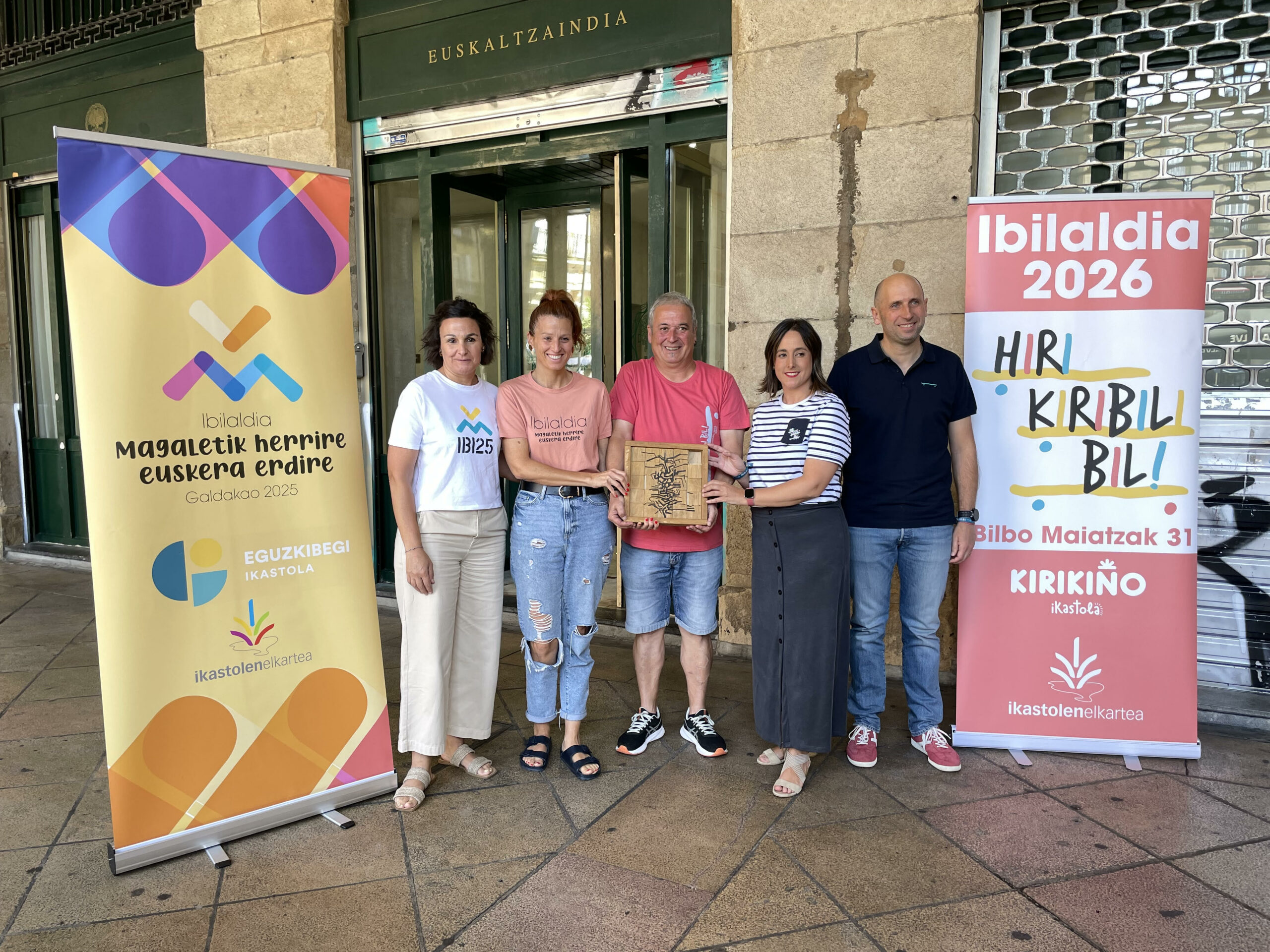 "Hiri Kiribili Bil!": lema del Ibilaldia 2026 | Radio Nervión