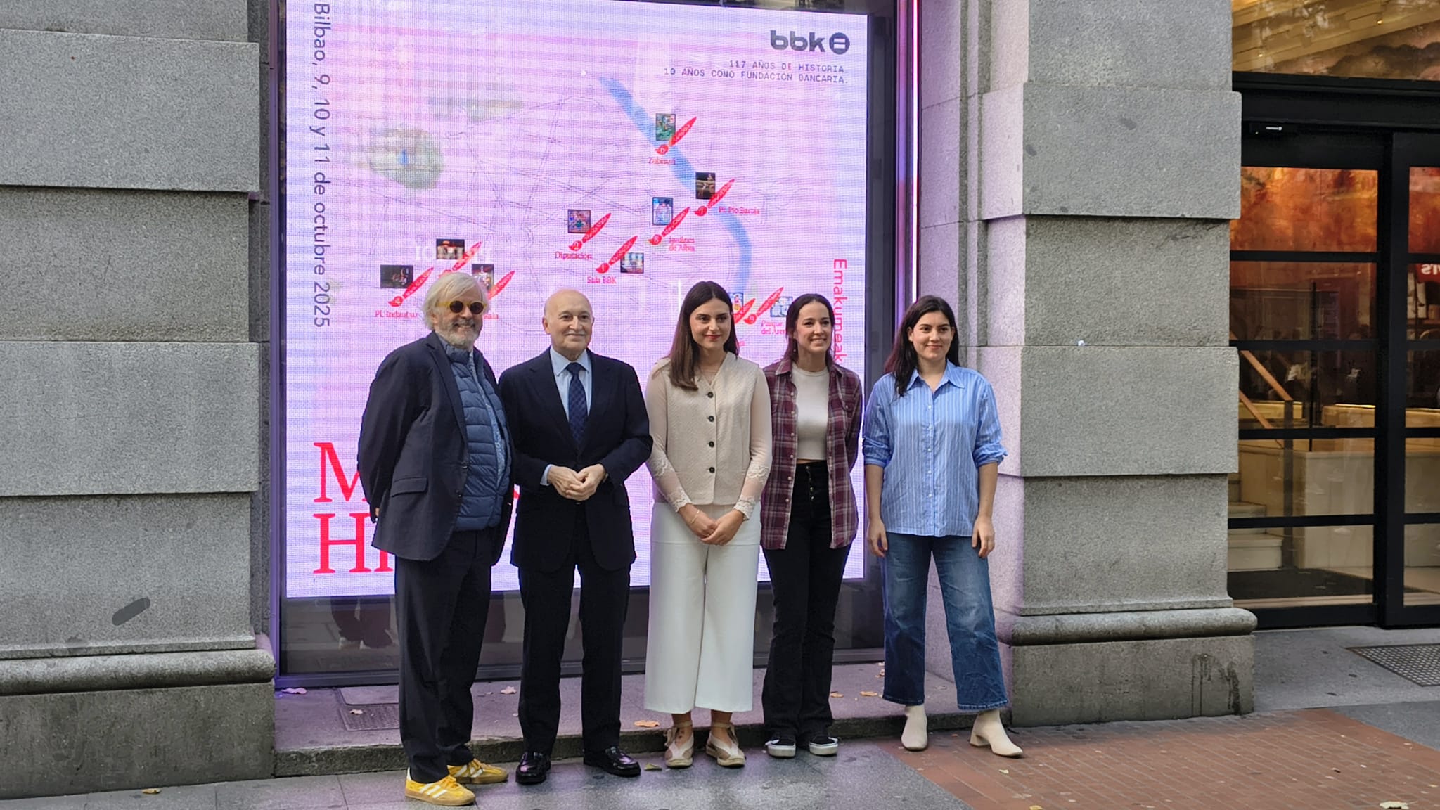 Homenaje a mujeres artistas en la BBK Museo Hiria