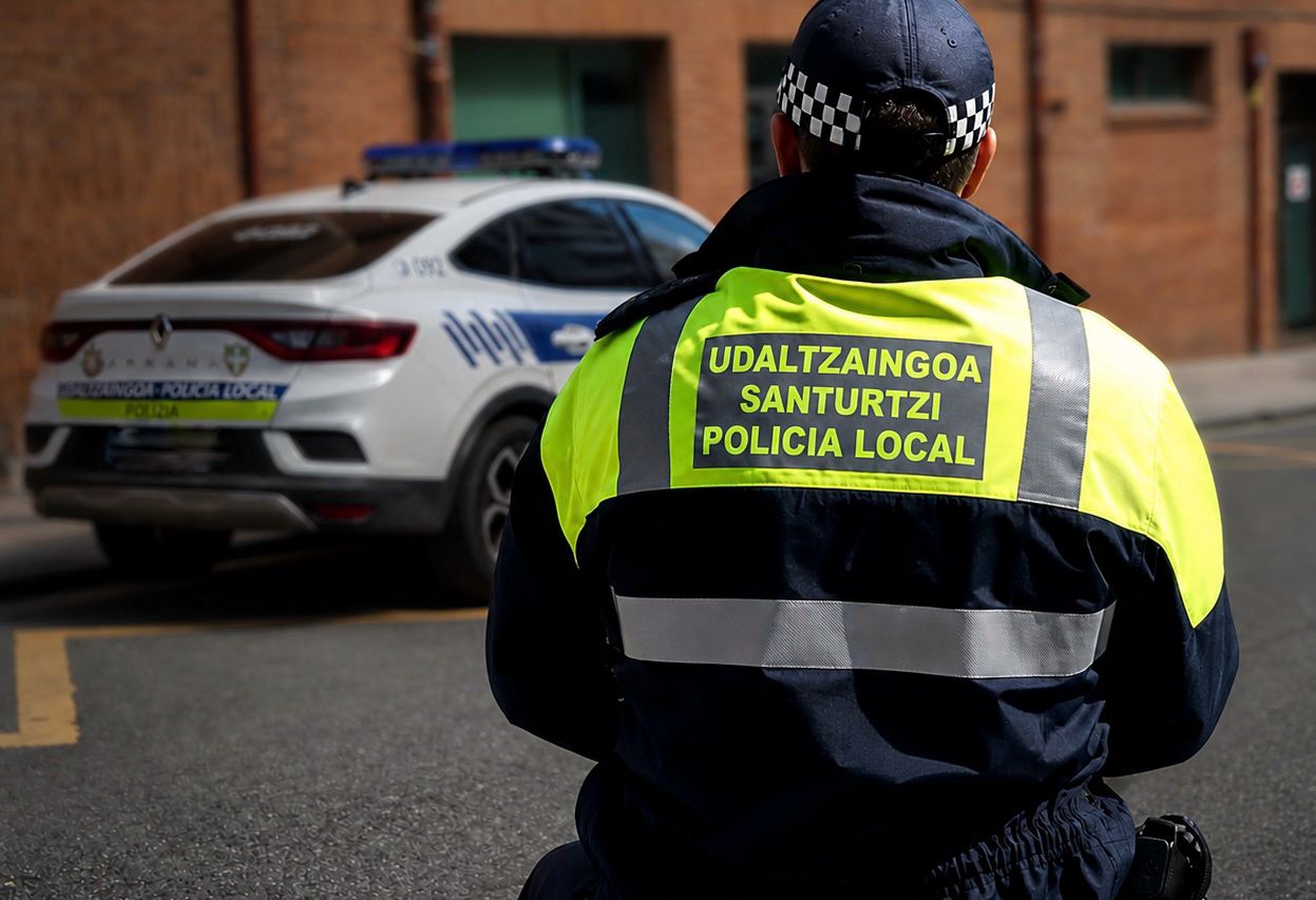 La Policía Local de Santurtzi inicia una huelga a la japonesa: ¿en qué ...